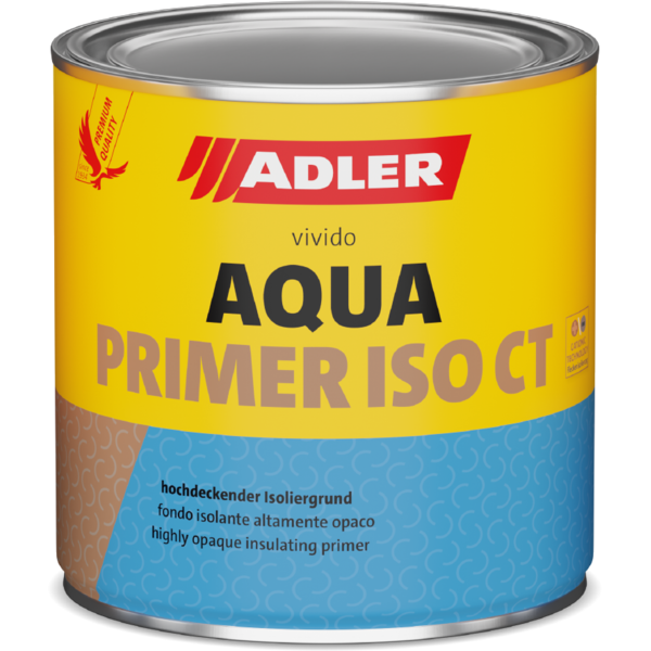 Vivido Aqua-Primer ISO CT Rot 2.5 l - ADLER Vernici
